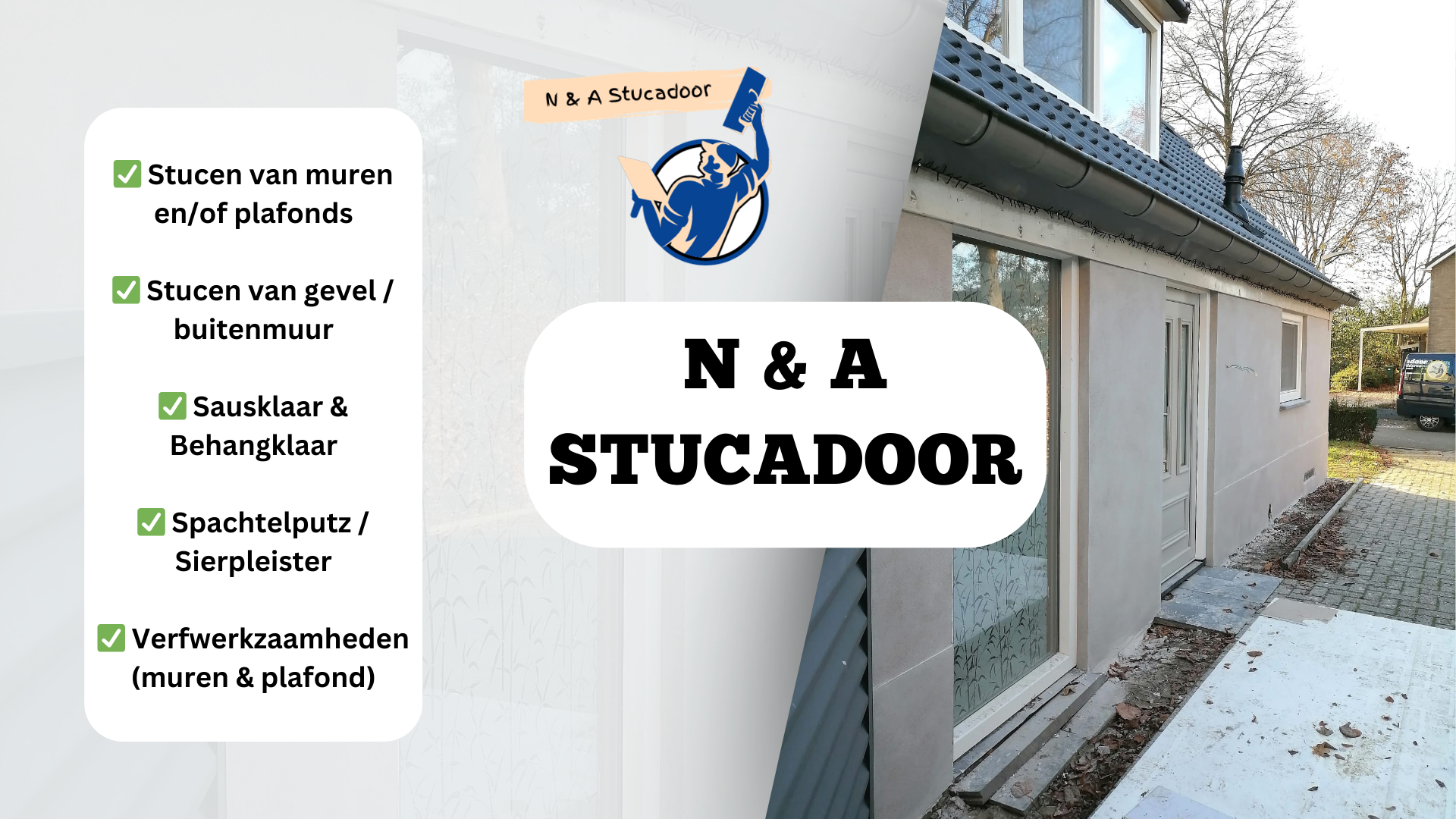 Je hebt een stukadoor nodig? | N&A Stucadoor
